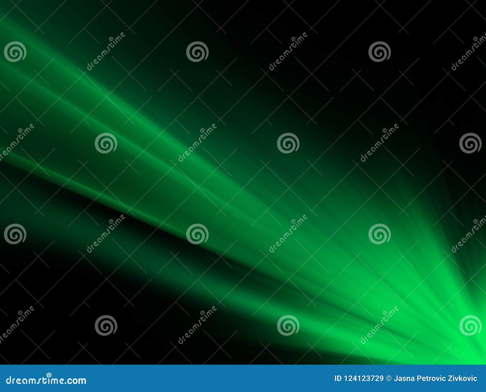Green Sun Rays Background stock illustration. Illustration of design ...