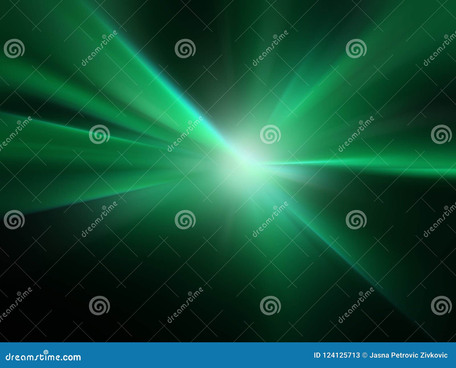 Green Sun Rays Background stock illustration. Illustration of sunbeam ...