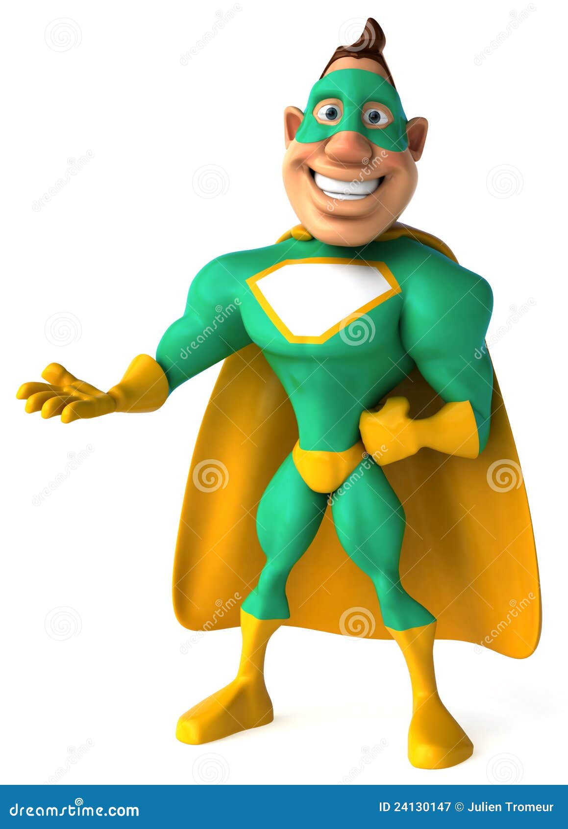 Green Superhero stock illustration. Illustration of mask - 24130147