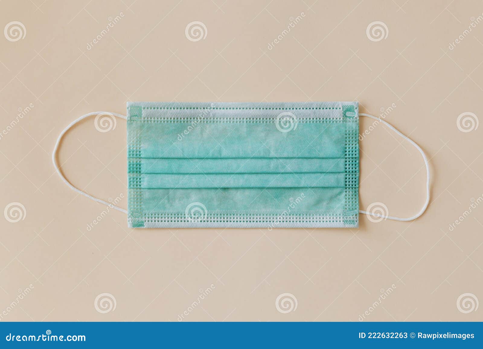 Green surgical mask stock image. Image of covid19, green - 222632263