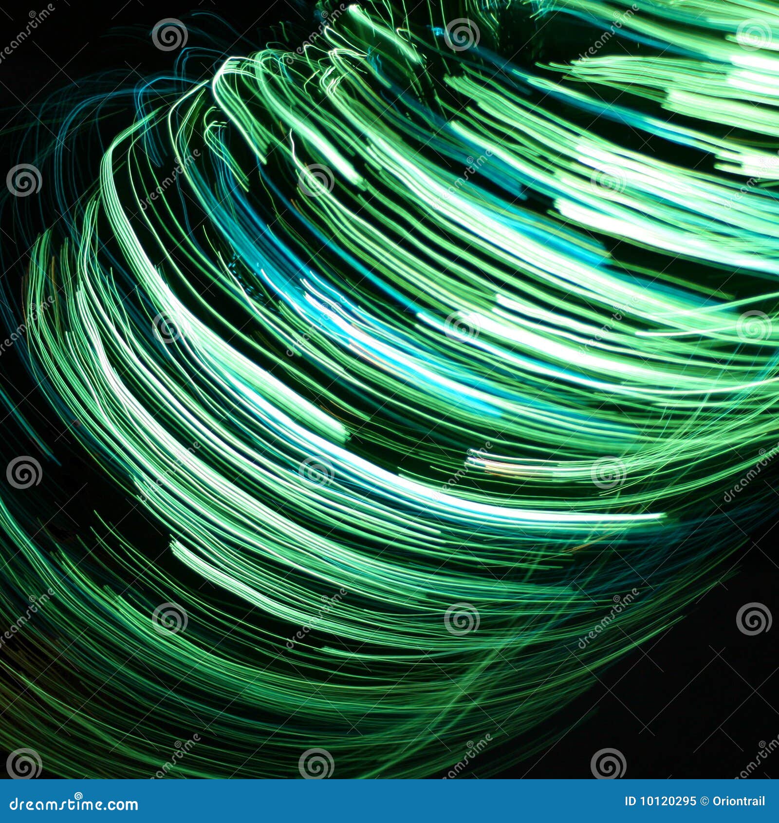 Green swirling lines stock image. Image of dreamy, connection - 10120295