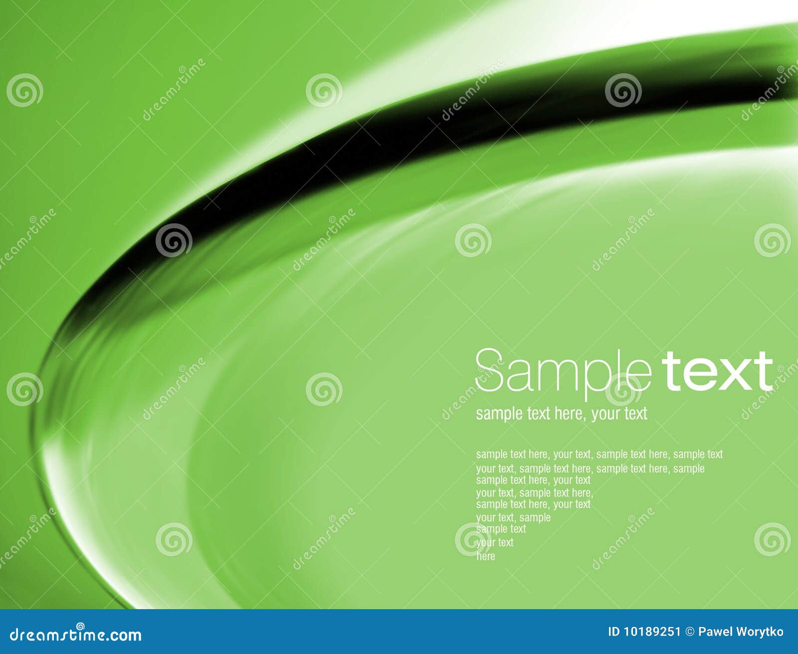 Green swoosh background stock illustration. Illustration of graphically ...