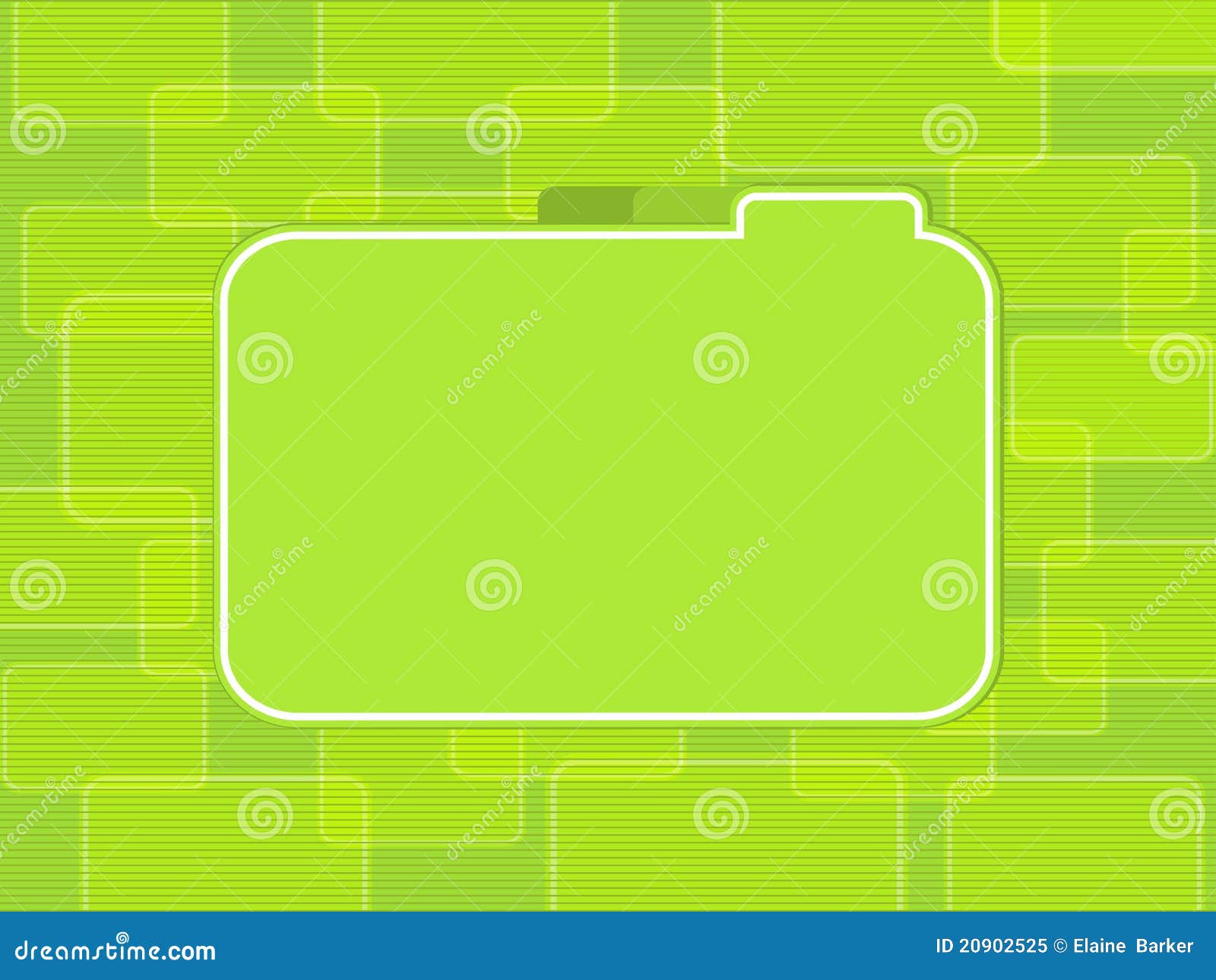 Green Tabbed Label Background Stock Vector - Illustration of label ...