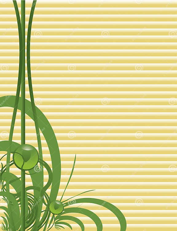 Green Tan Abstract Background 2 Stock Vector - Illustration of green ...