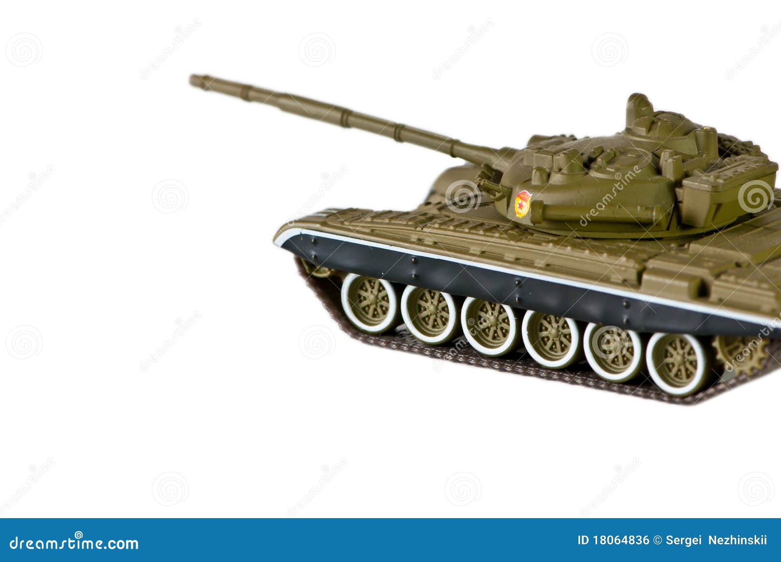 Green tank stock photo. Image of turret, artillery, battle - 18064836