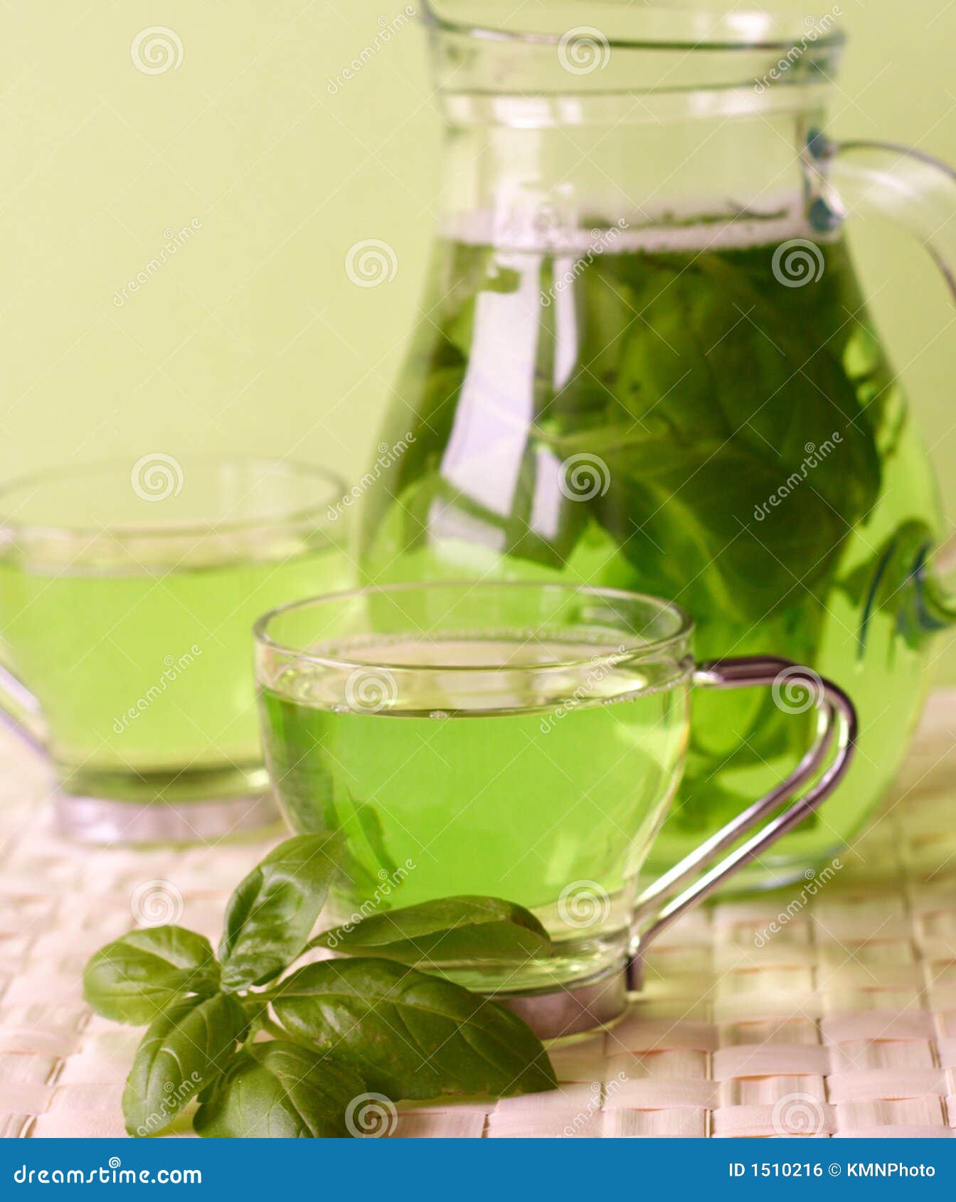 Green tea stock photo. Image of good, food, glassy, health - 1510216