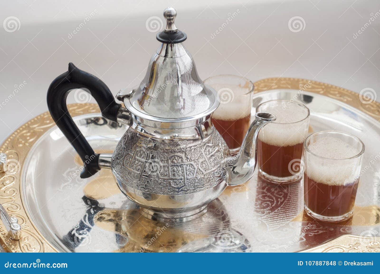 Green tea, arabic stock photo. Image of food, bedouin - 107887848