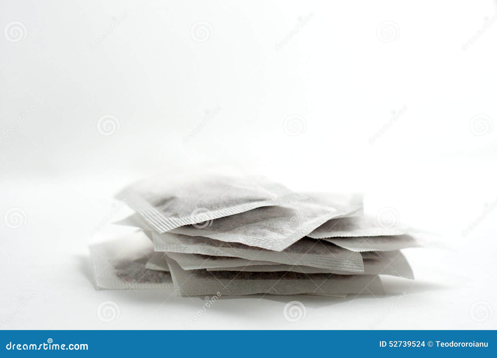 Green tea bags pile stock photo. Image of pile, fruity - 52739524