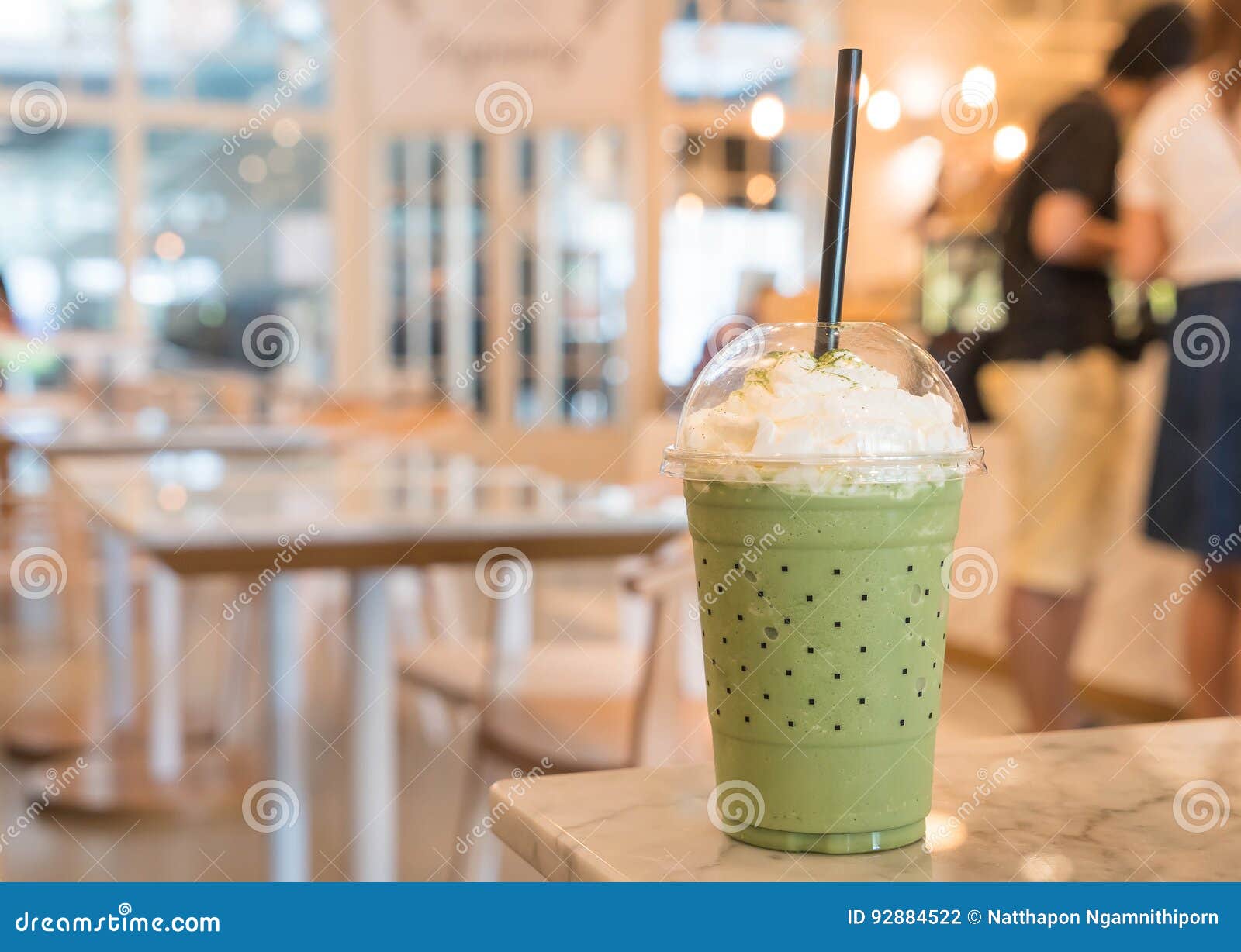 Green tea frappe stock photo. Image of healthy, japanese - 92884522