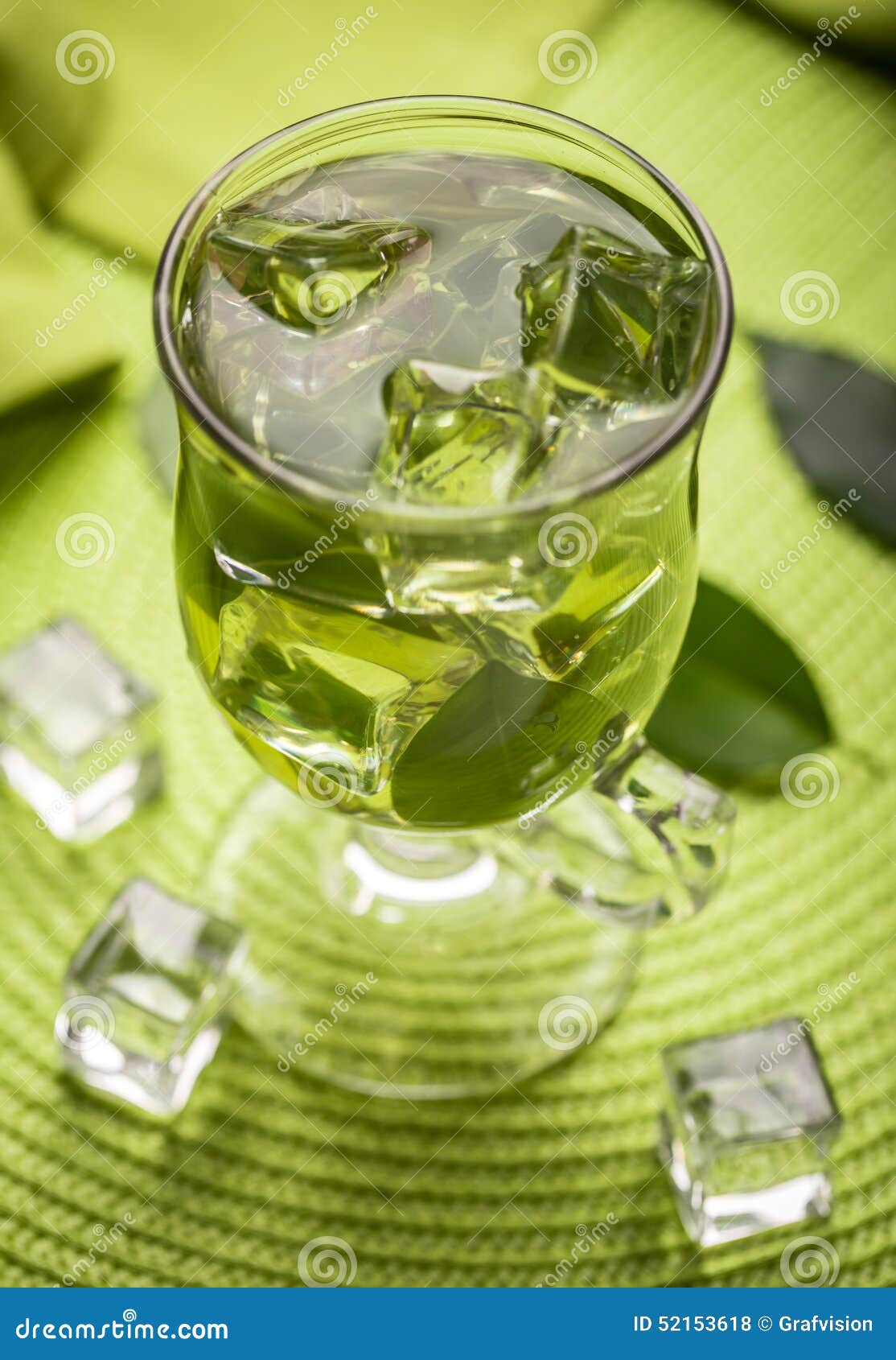 Green tea stock photo. Image of refreshing, herbal, drink - 52153618