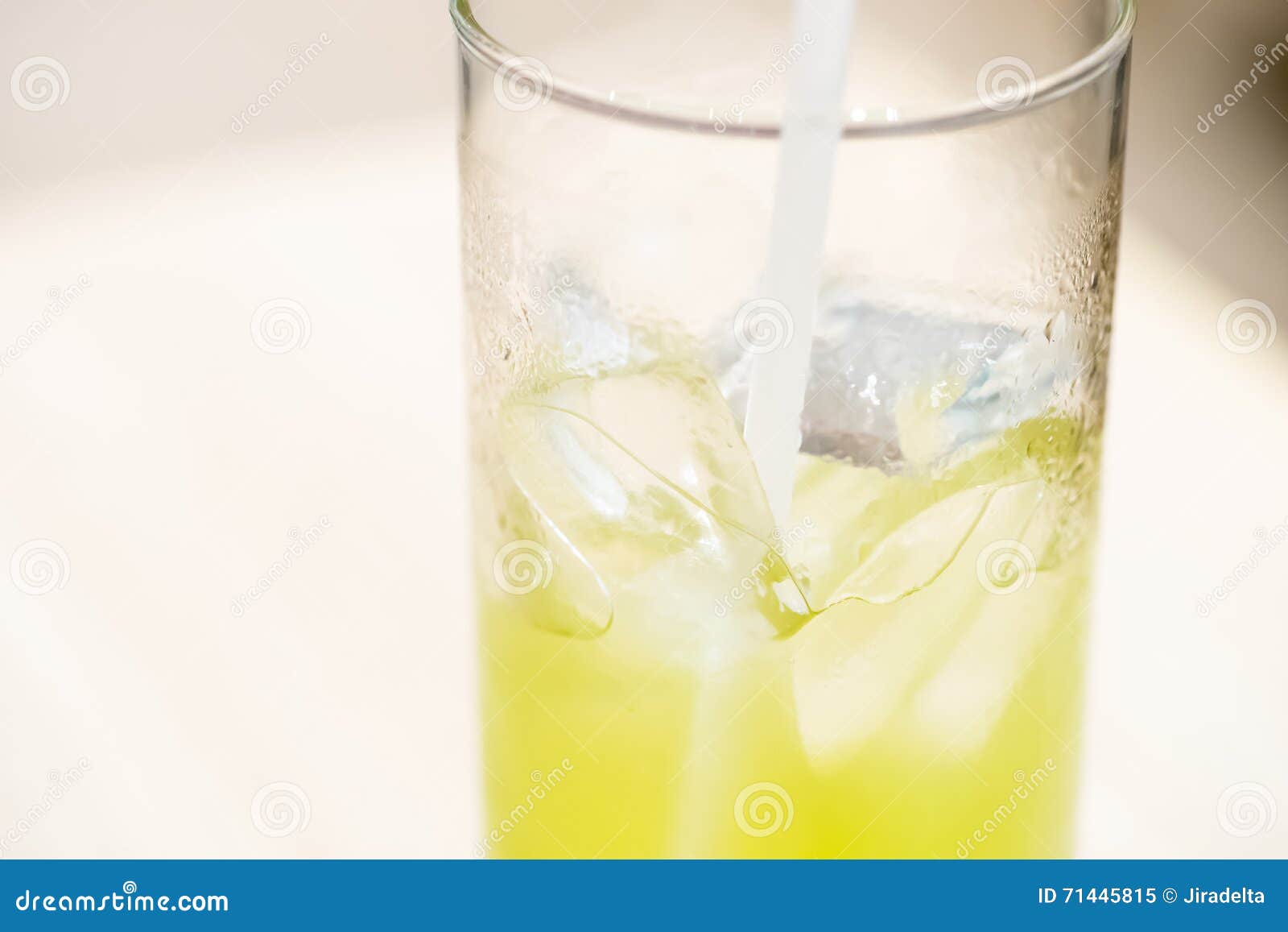 Green Tea on Ice stock image. Image of healthy, green - 71445815