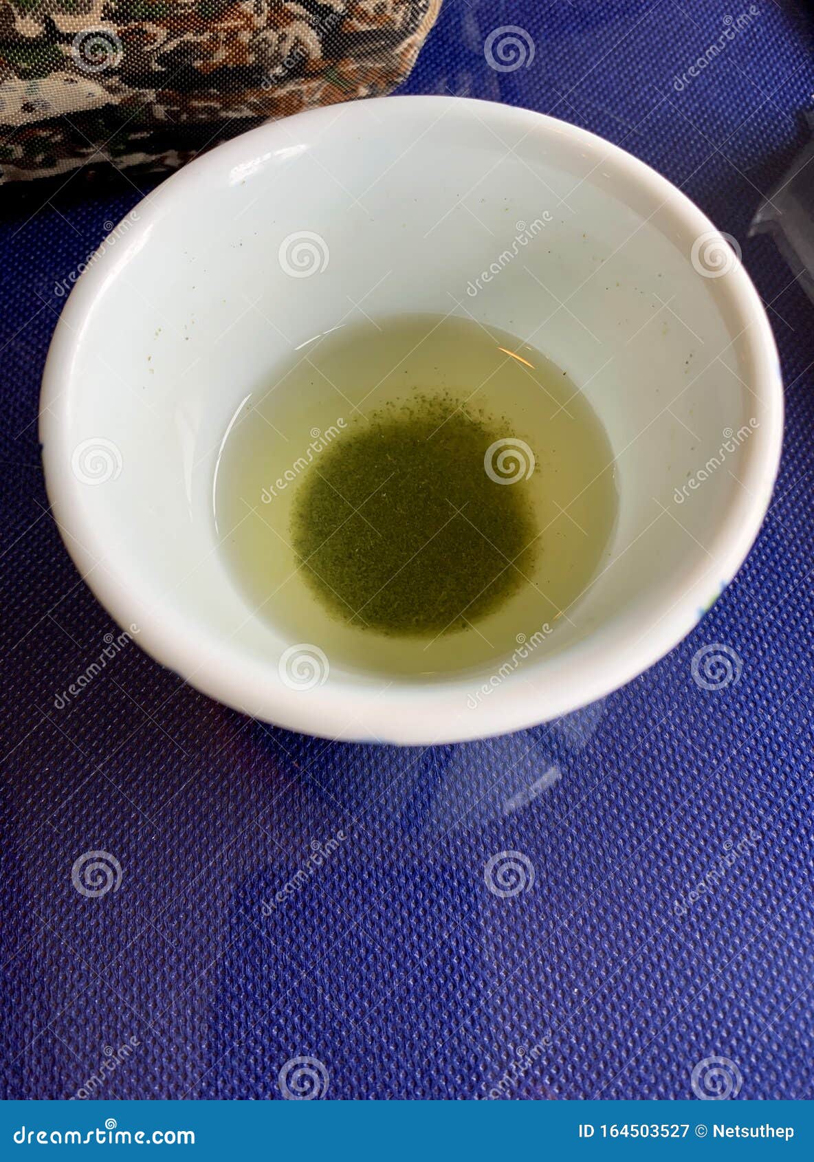 Green Tea Serving before Lunch Stock Image - Image of freshness ...