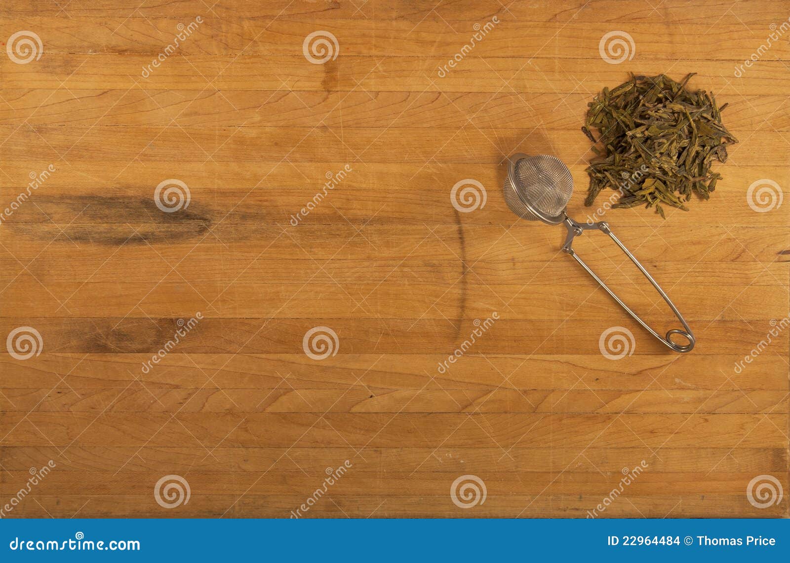 Green Tea with Strainer stock photo. Image of green, chinese - 22964484