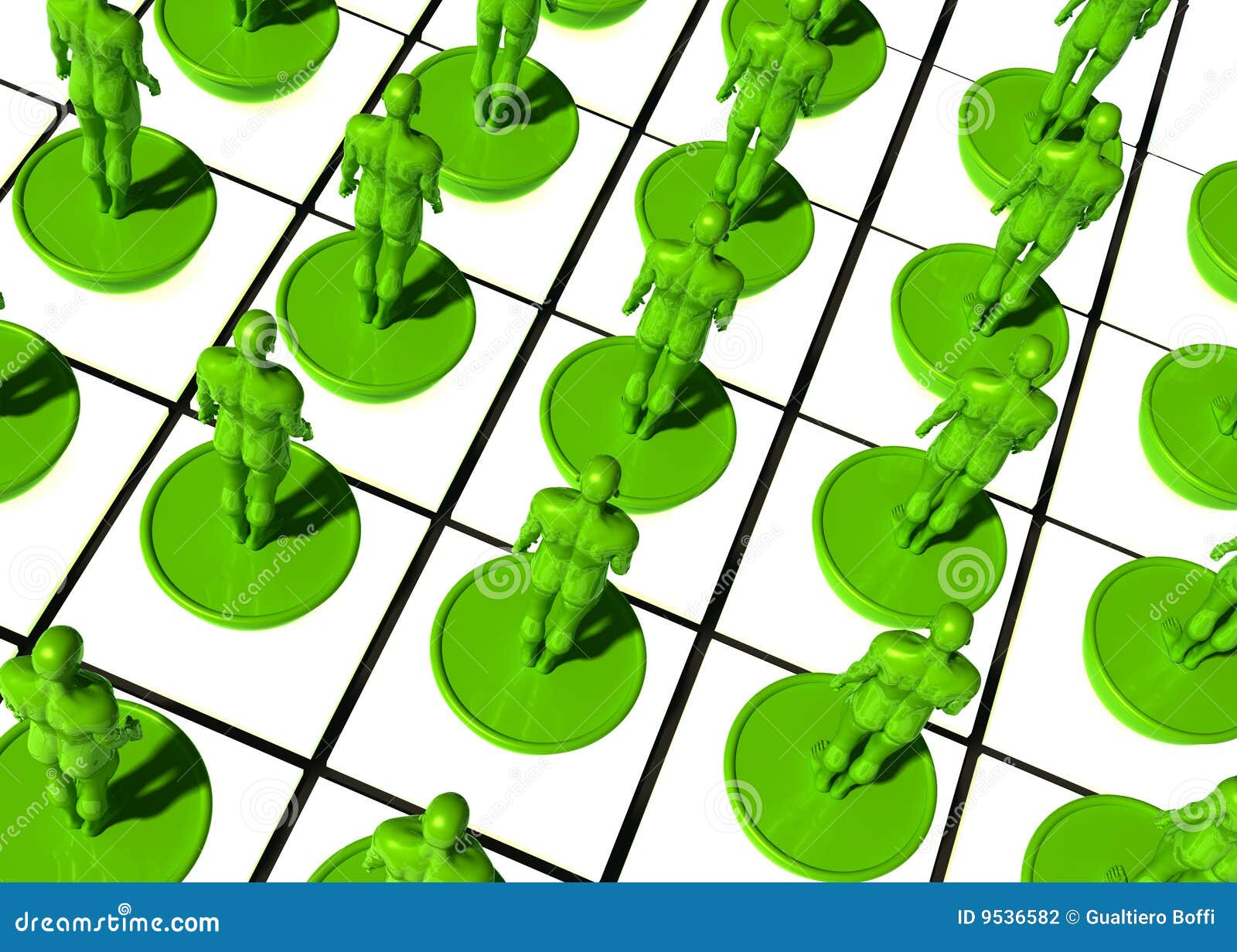 Green team stock illustration. Illustration of concept - 9536582