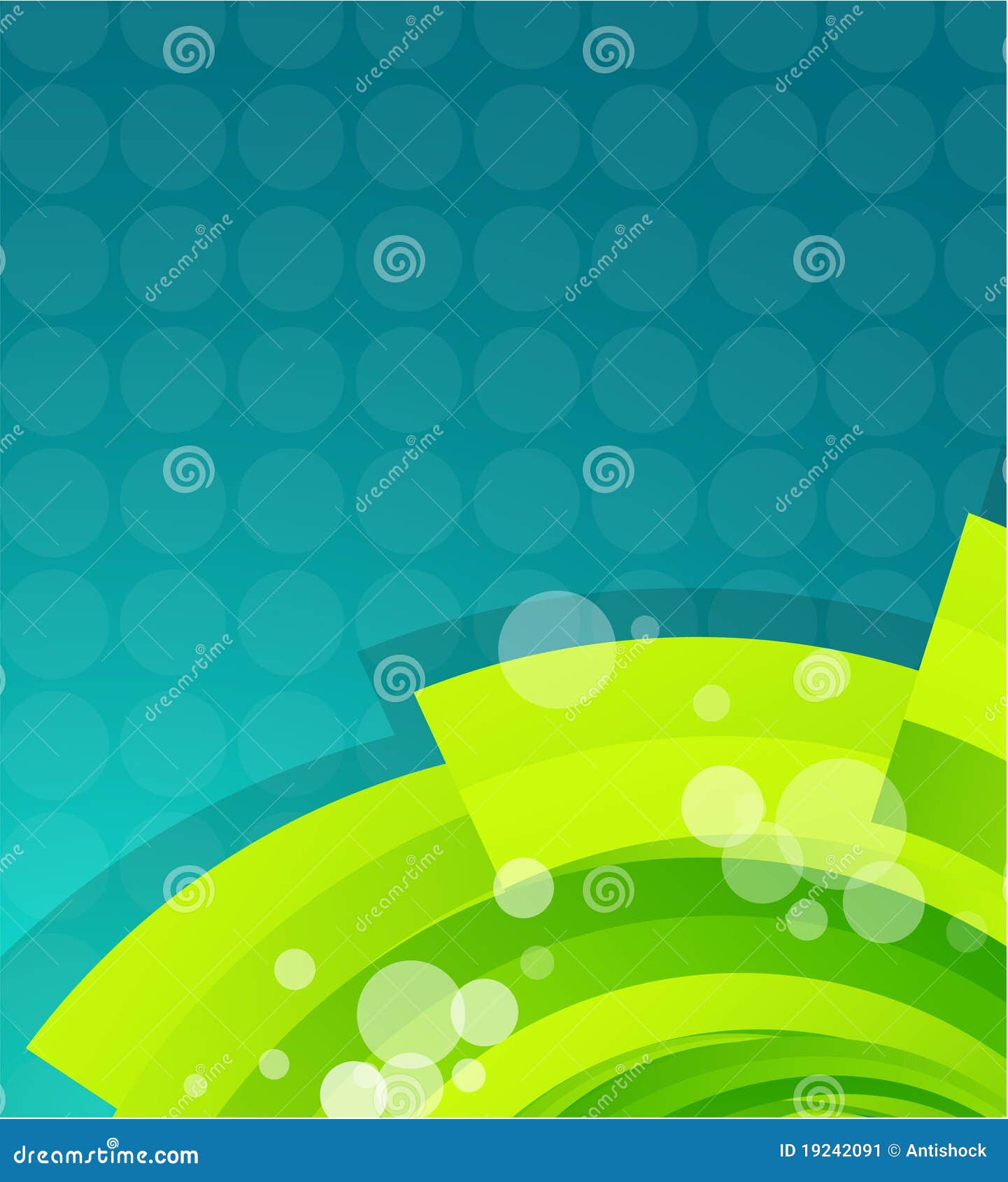 Green techno wave stock vector. Illustration of elegance - 19242091