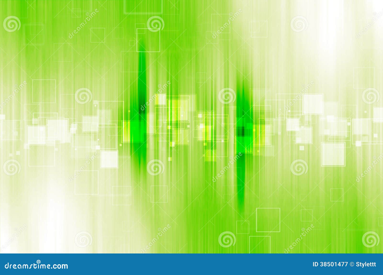 Green Technology Abstract Background Stock Illustration - Illustration ...