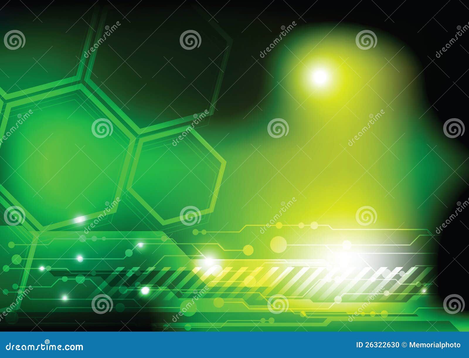 Green Technology Background Stock Photo - Image: 26322630
