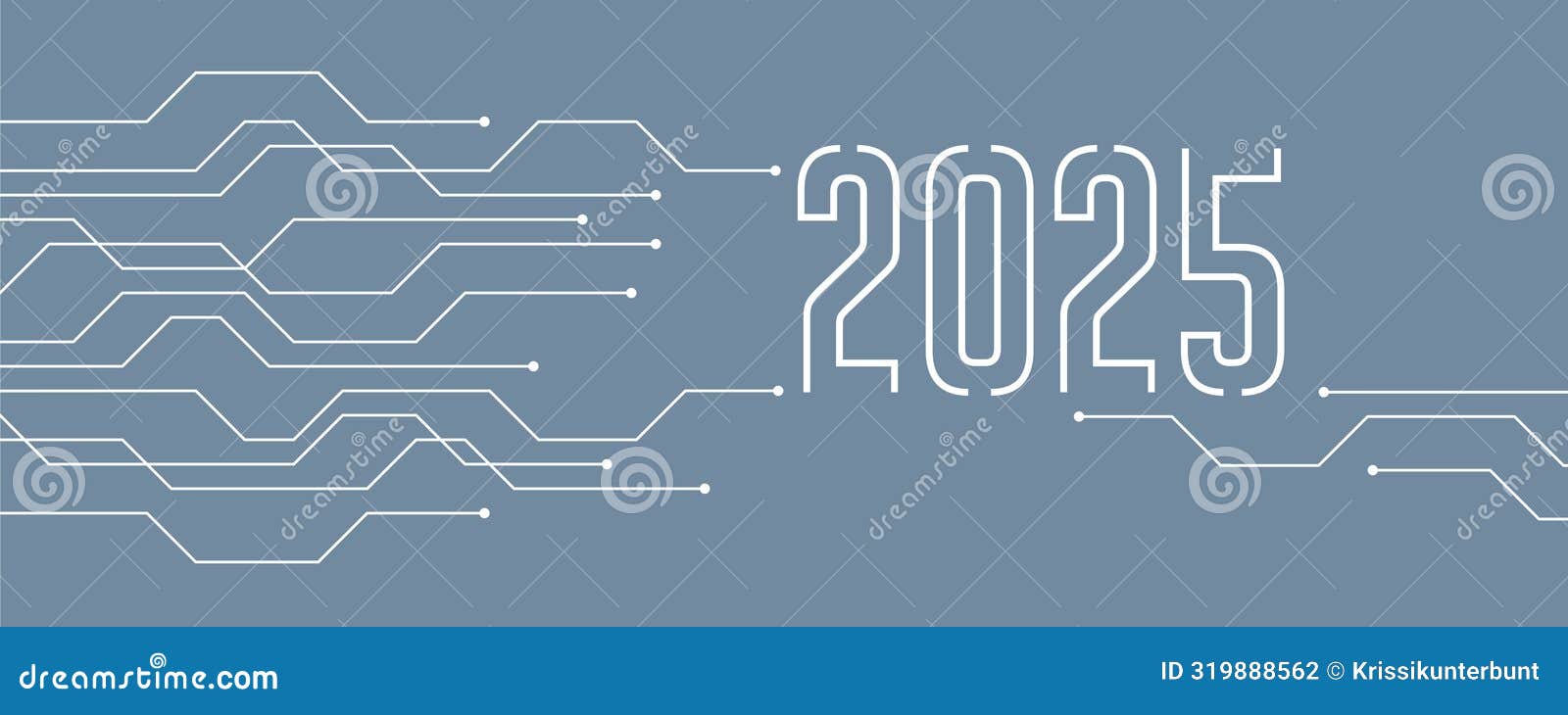 Green Technology Banner 2025 Circuit Board Electronics Digital Stock ...