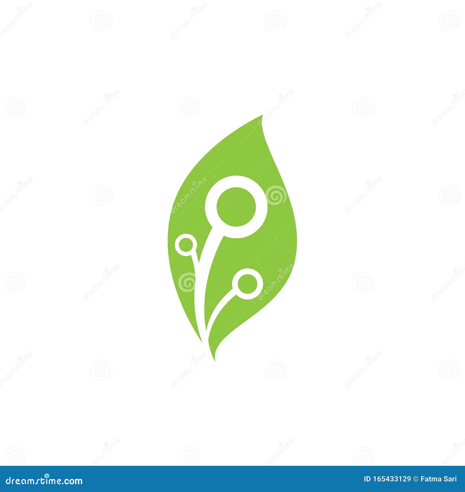 Green Technology Logo Icon Illustration Stock Vector - Illustration of ...