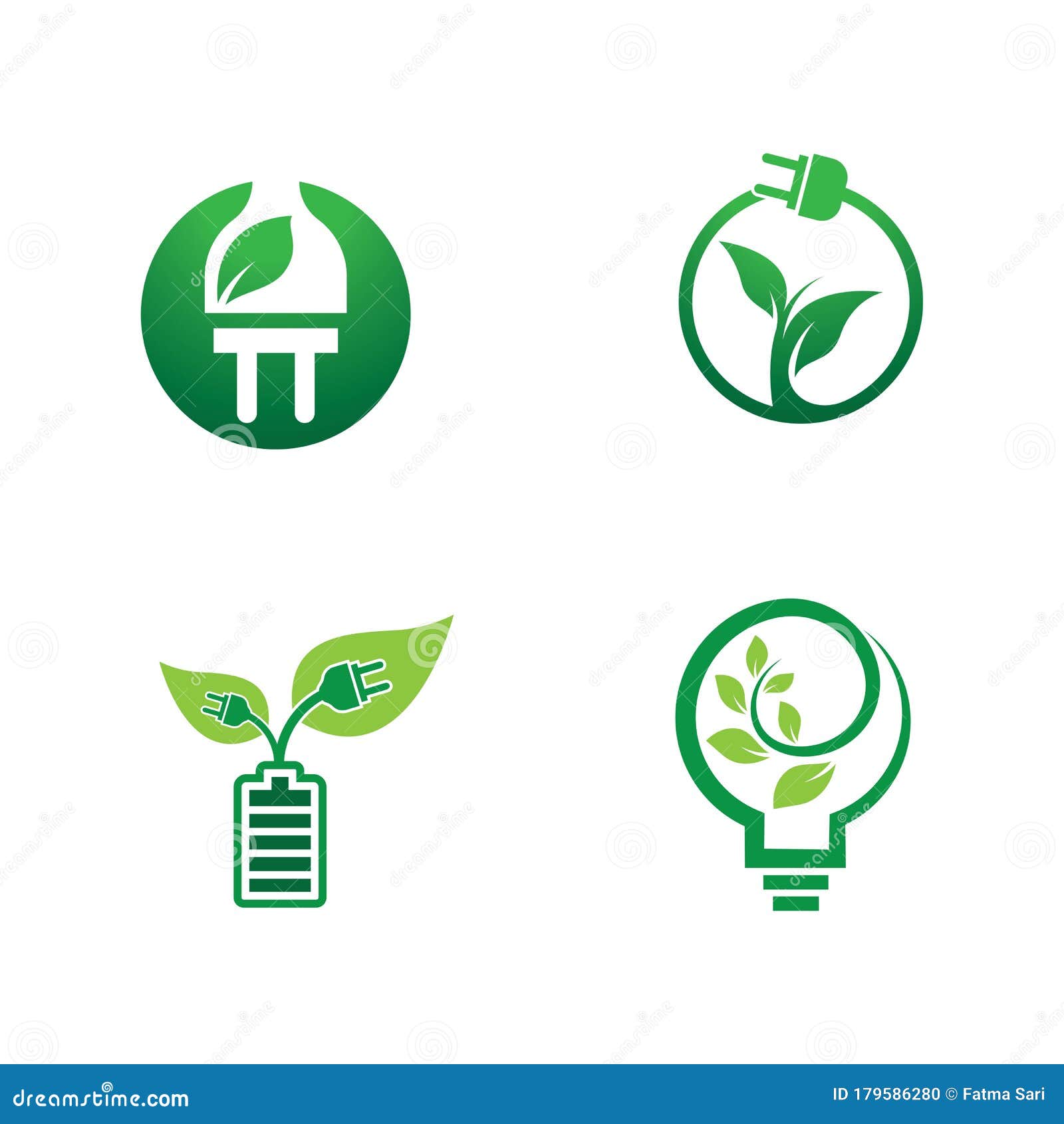Green Technology Vector Icon Stock Vector - Illustration of electricity ...
