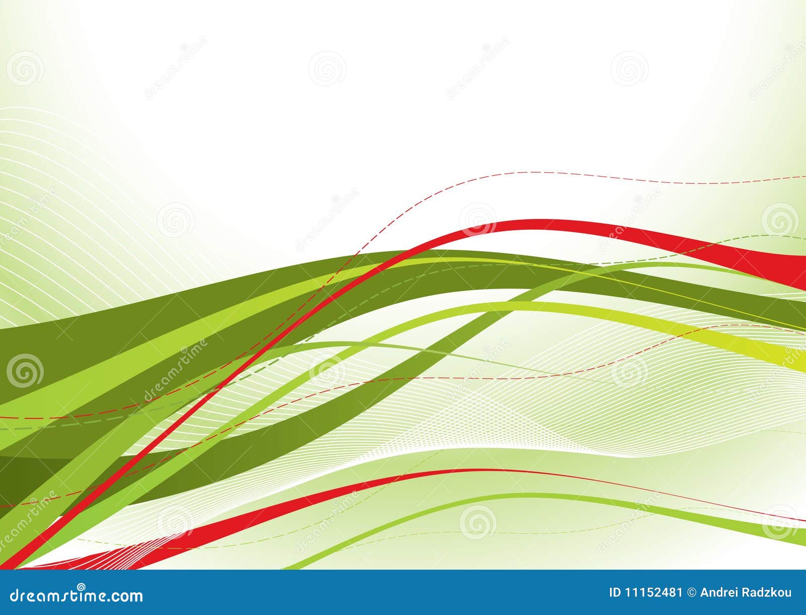 Green template stock vector. Illustration of light, smooth - 11152481