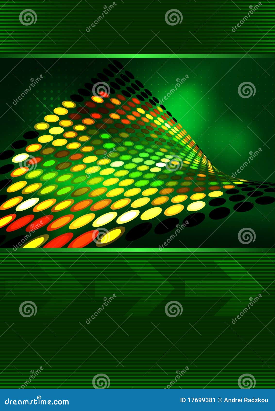 Green template stock vector. Illustration of lines, color - 17699381
