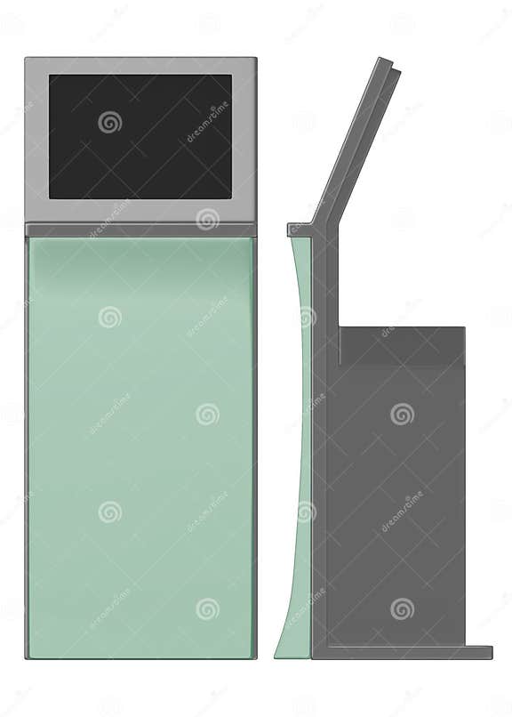 Green terminal stock illustration. Illustration of digital - 23765723