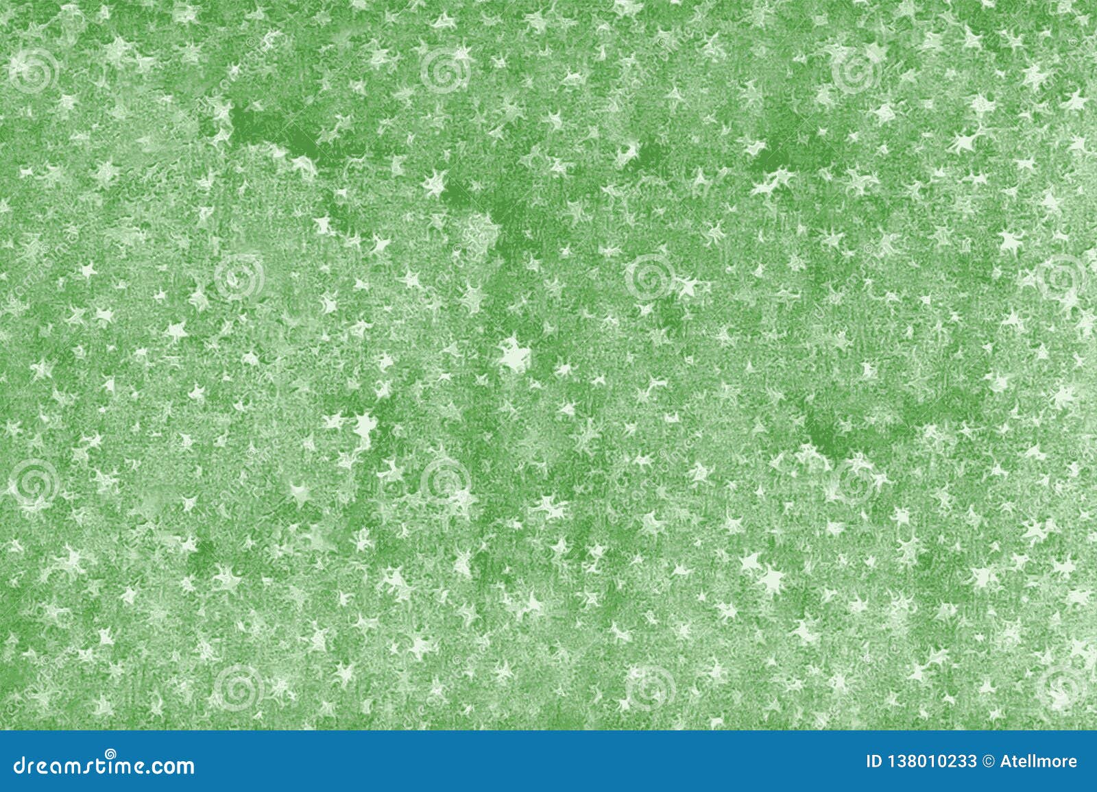 Green Texture of a Green Christmas Star Background Stock Illustration ...