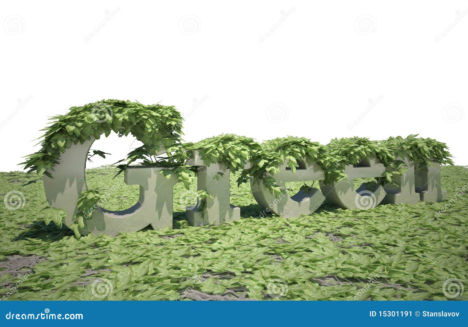 Green theme stock illustration. Illustration of save - 15301191