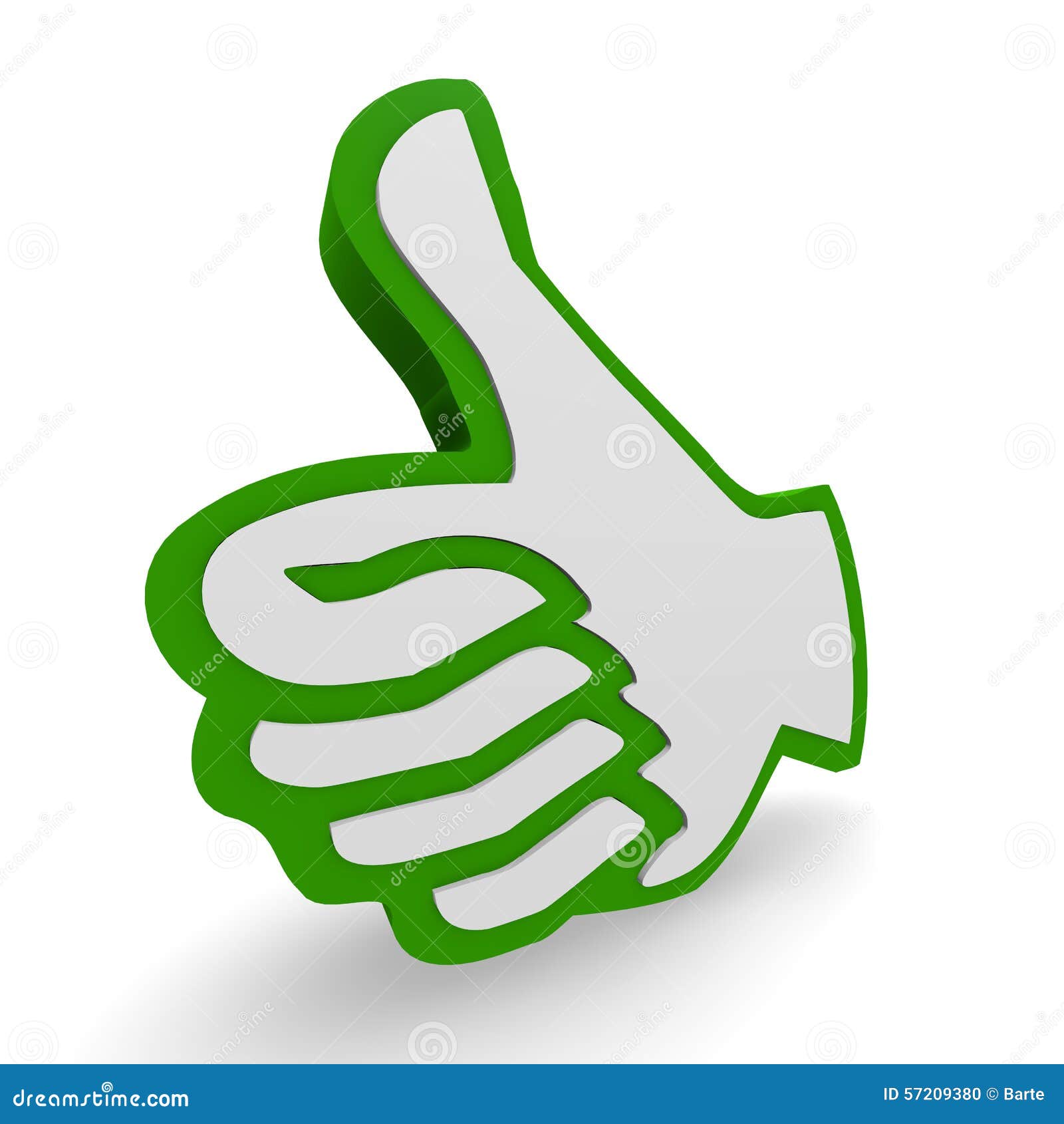 Green thumb up stock illustration. Illustration of green - 57209380