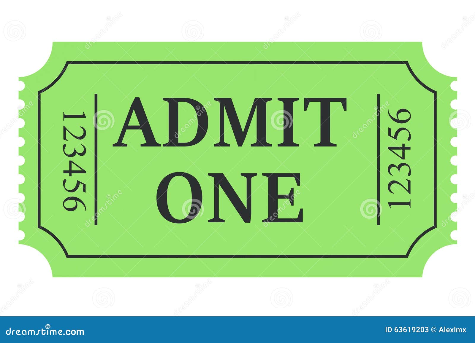 Green Ticket Machine Issuing A Ticket On A Yellow Background Vector ...