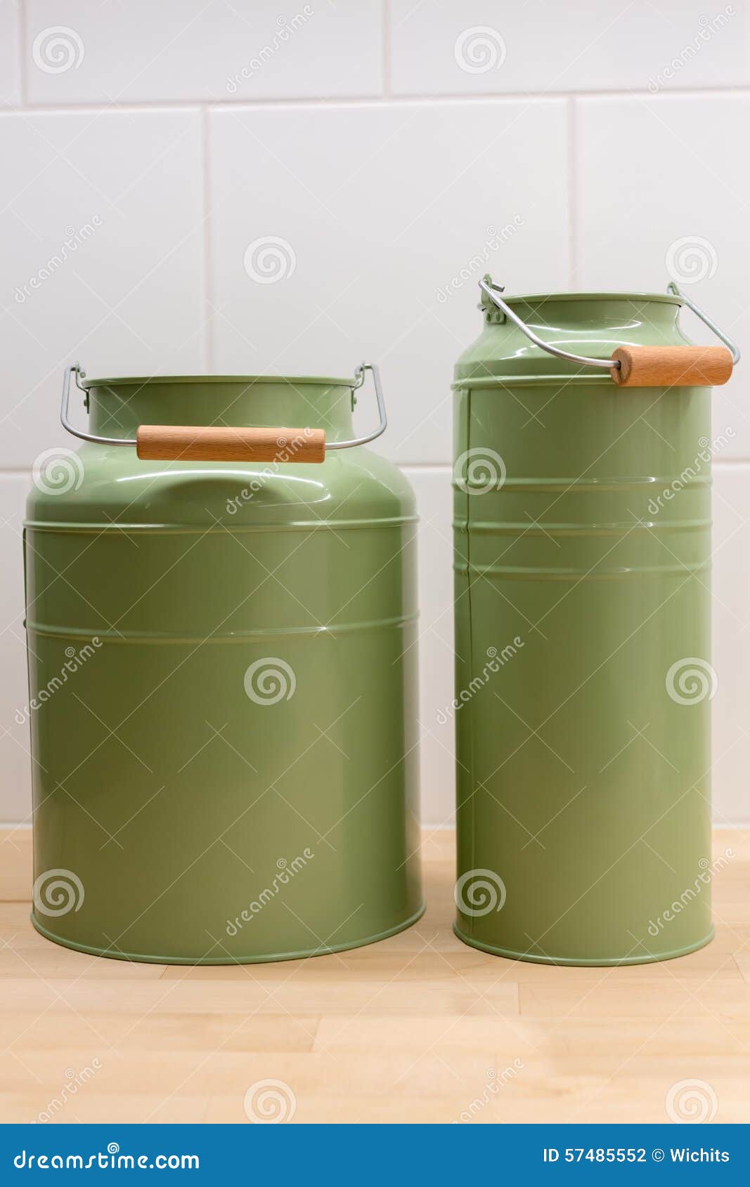 Green tin containers stock photo. Image of nutrition - 57485552