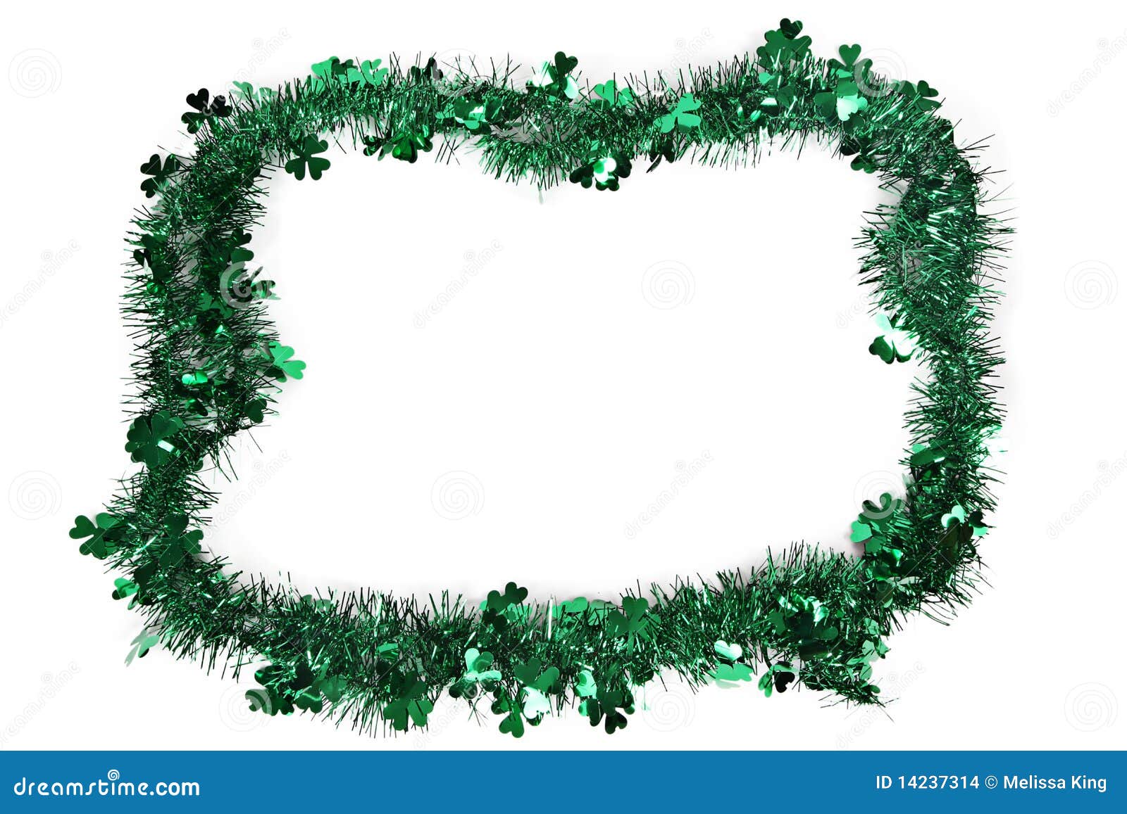 Green tinsel stock photo. Image of white, decorative - 14237314