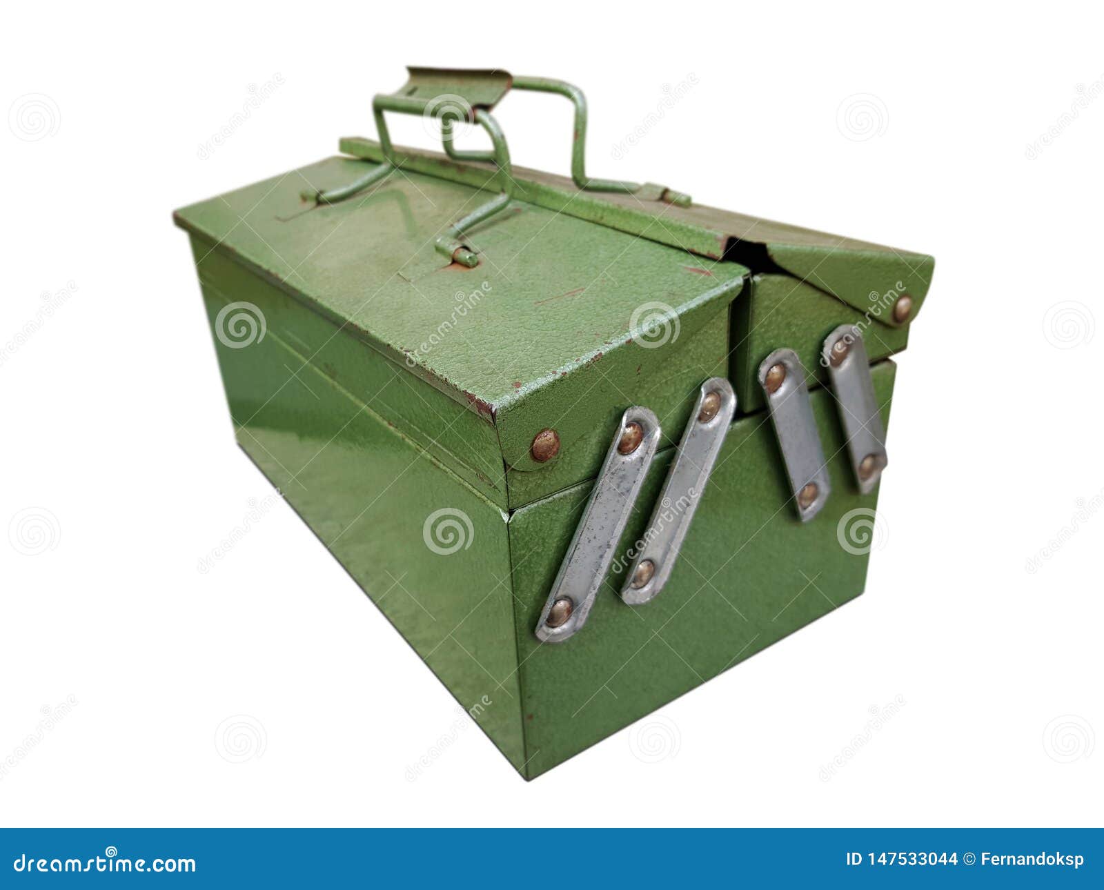 Green Tool Box stock photo. Image of tool, rusty, equipment - 147533044