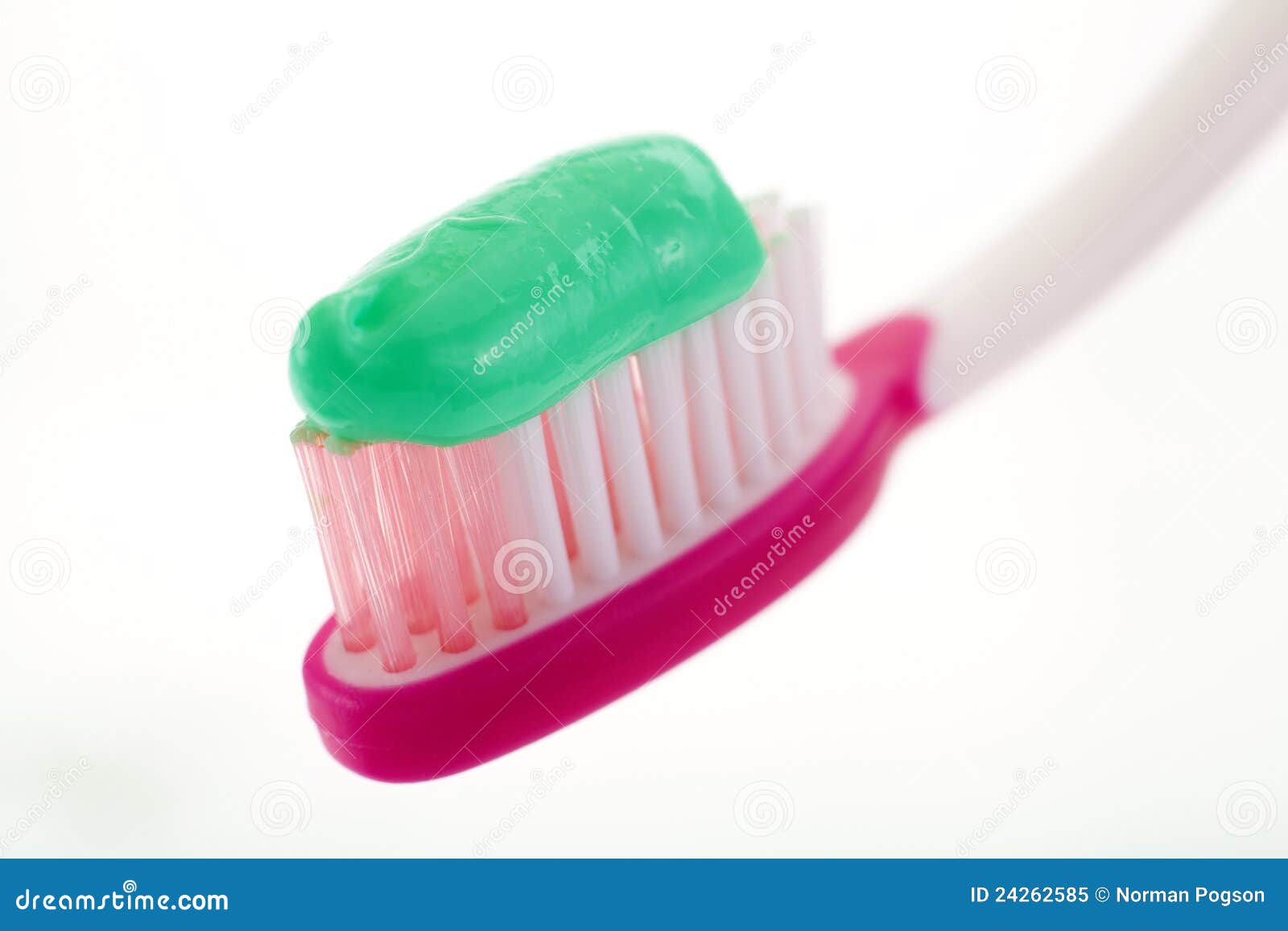 Green Toothpaste stock image. Image of pink, paste, toothpaste - 24262585