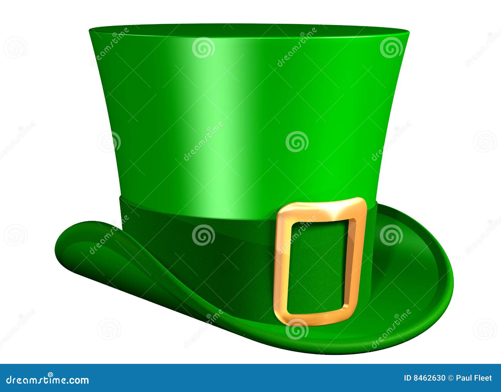 Green top hat stock illustration. Illustration of green - 8462630