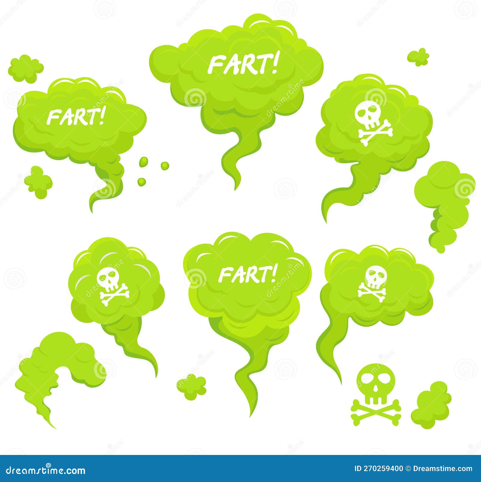 Green Toxic Fart. Green Cartoon Clouds of Gas with Comic Style Text ... Green Toxic Fart. Green Cartoon Clouds of Gas with Comic Style Text ...