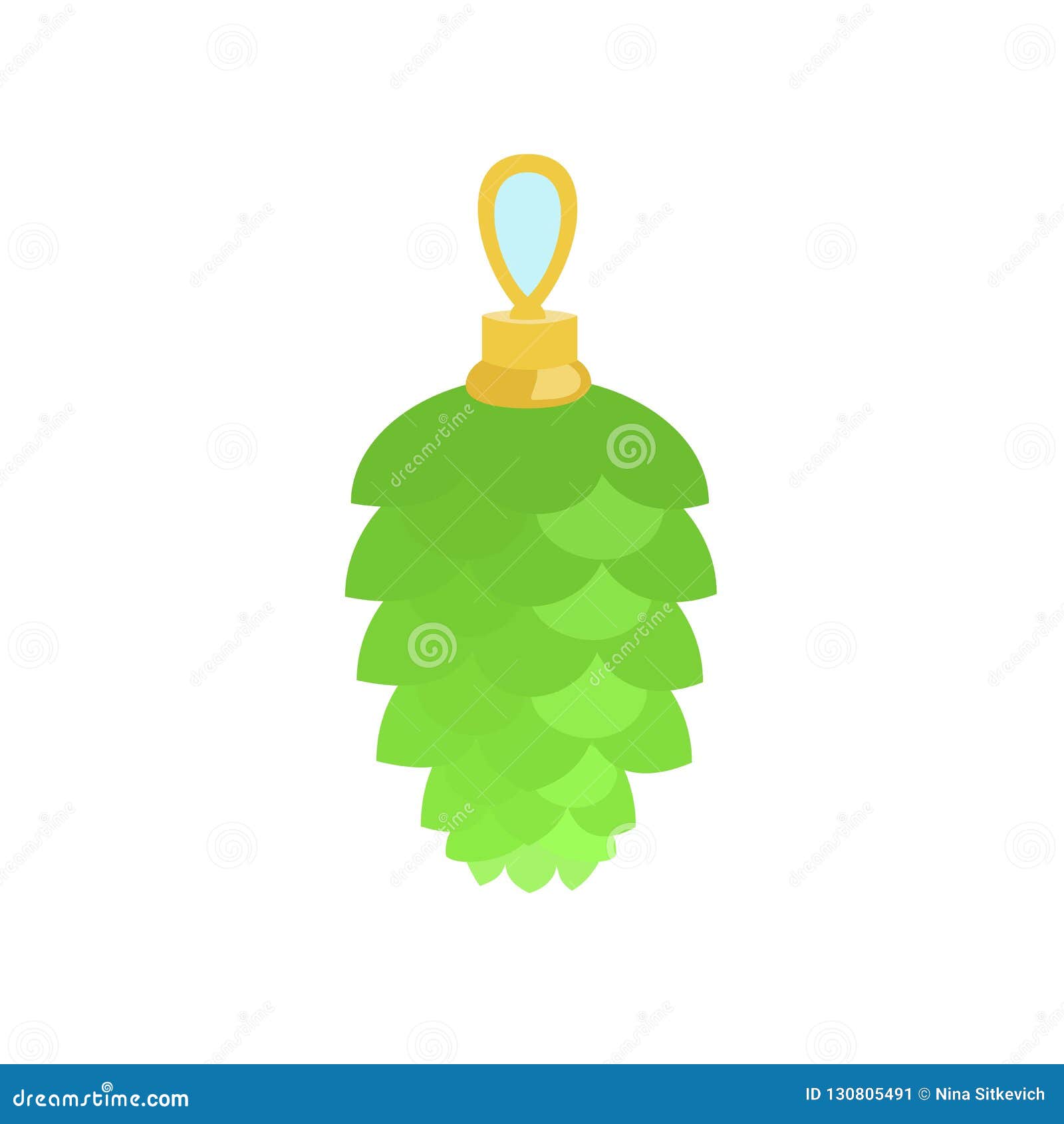 Green Toy Fir Tree Icon, Flat Style Stock Vector - Illustration of ... Green Toy Fir Tree Icon, Flat Style Stock Vector - Illustration of ...