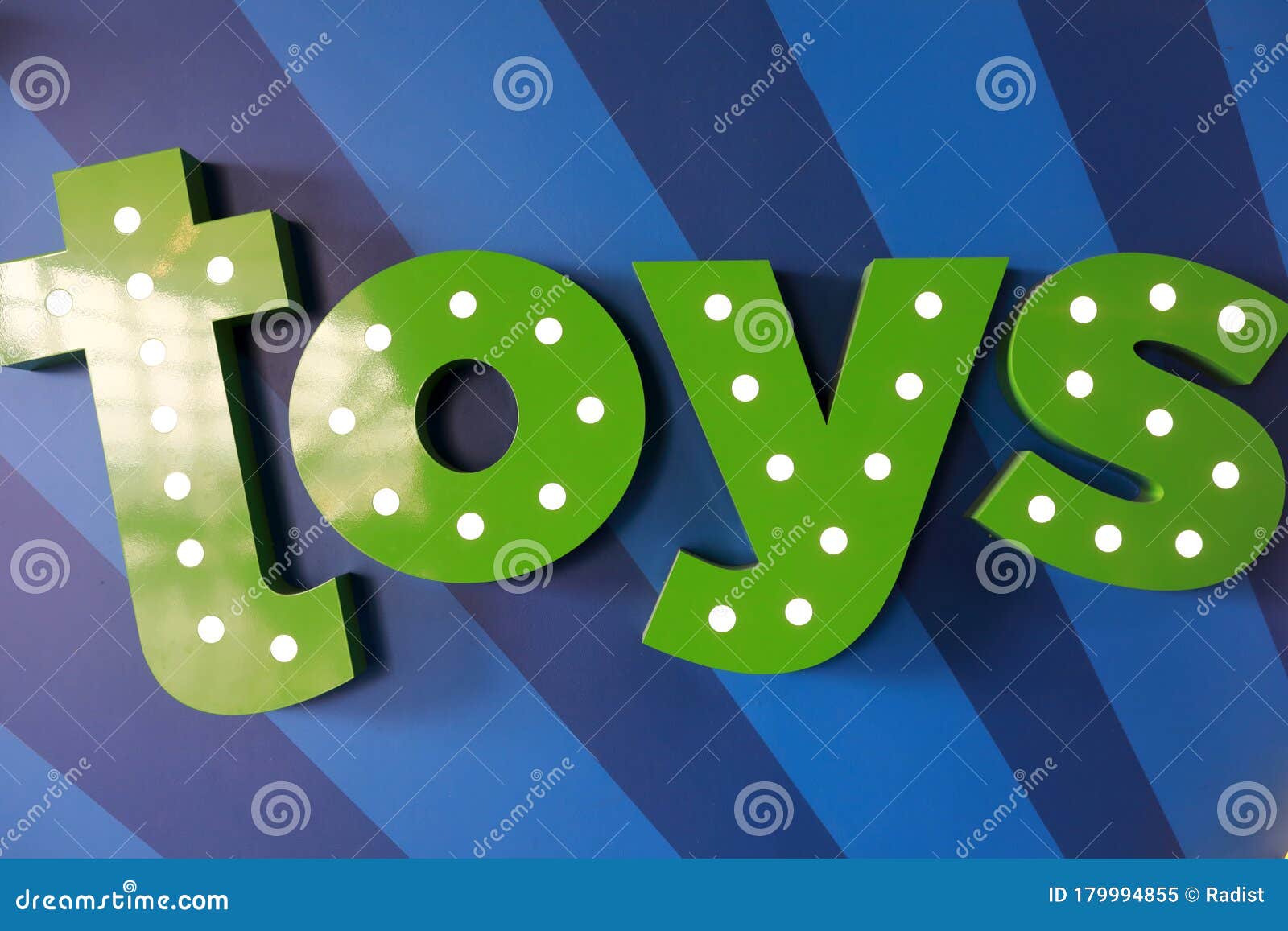 Green toys sign stock image. Image of happy, green, marketing - 179994855