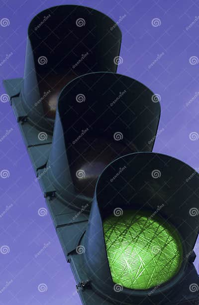 Green Traffic Light stock image. Image of safety, cars - 2154363