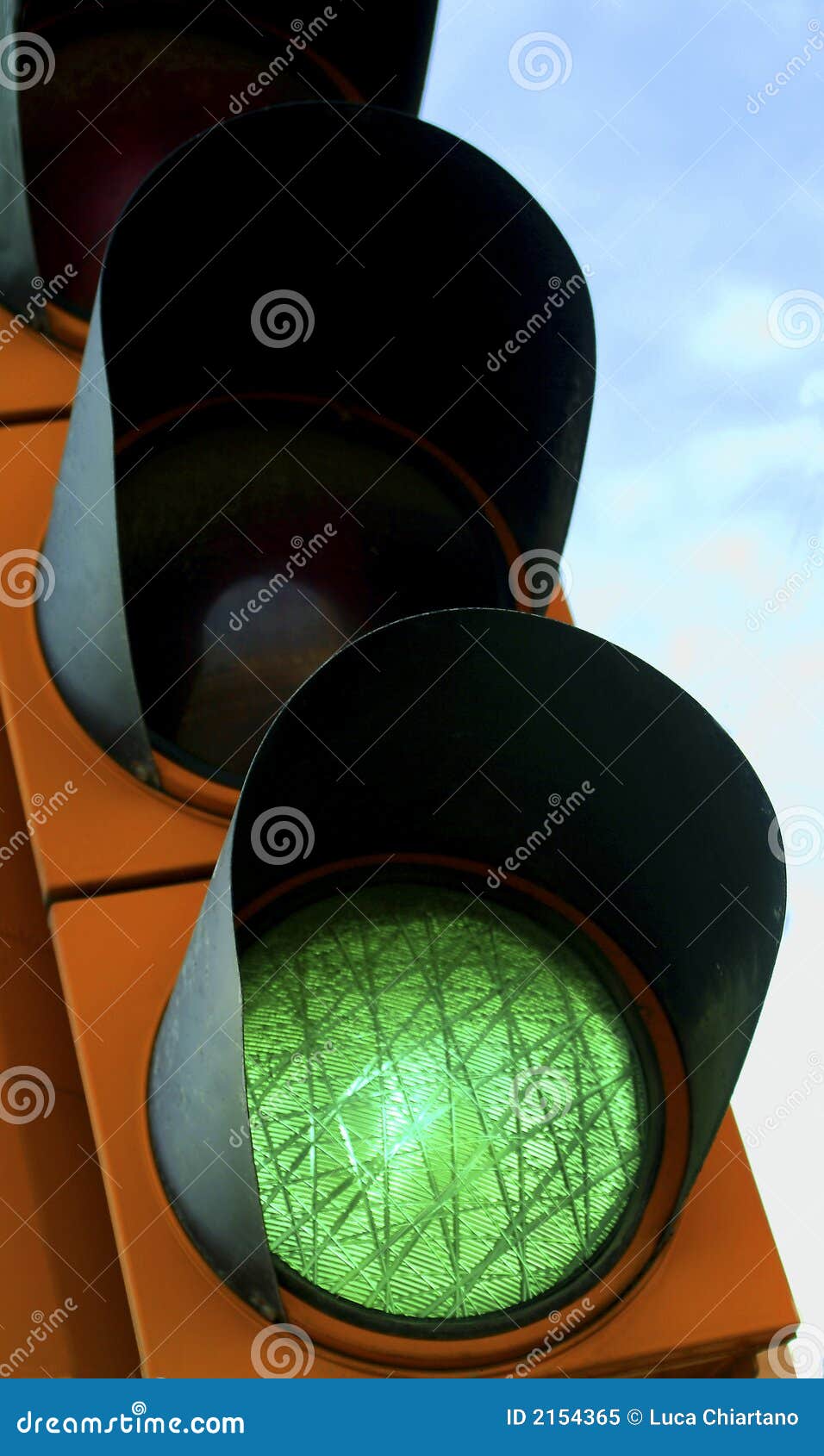 Green Traffic Light stock image. Image of stop, light - 2154365
