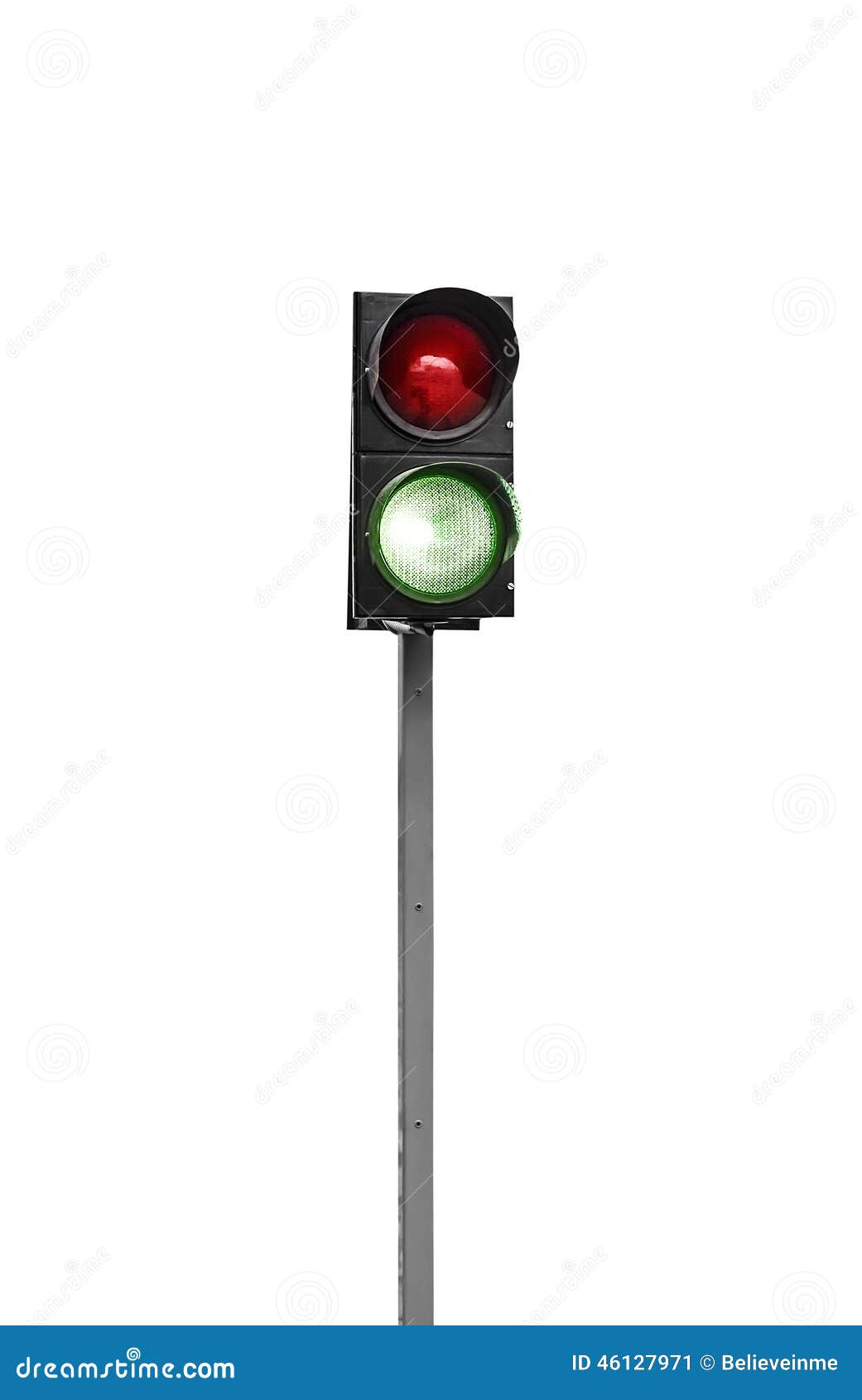 Green traffic light stock image. Image of black, marks - 46127971