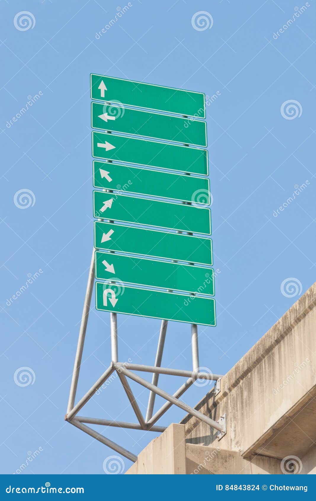 Green traffic signs stock photo. Image of alert, choosing - 84843824