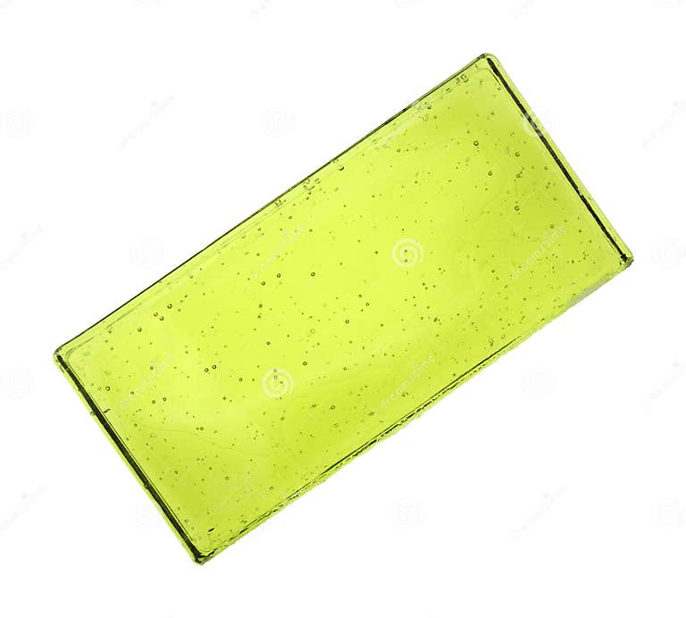 Green Translucent Glass Tile Stock Image - Image of translucent ...