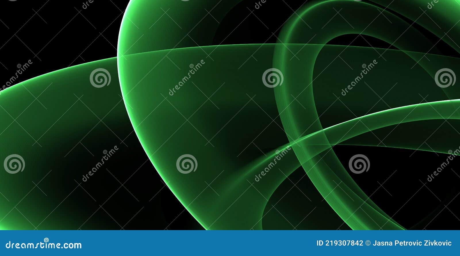 Green Transparency Gradient Abstract Wave Background Stock Illustration ...