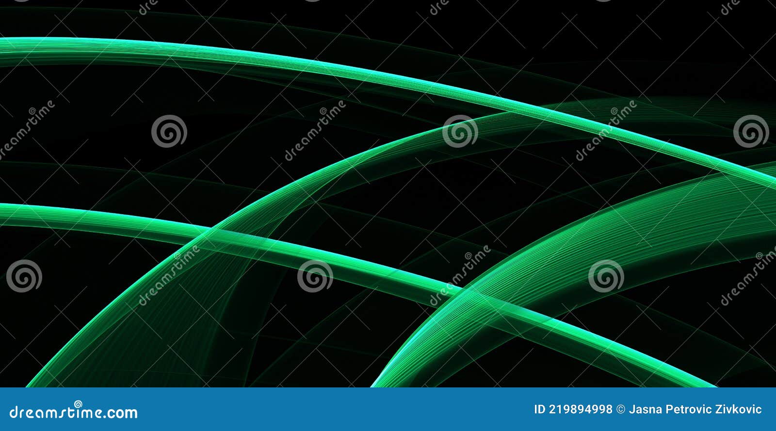 Green Transparency Gradient Abstract Wave Background Stock Illustration ...