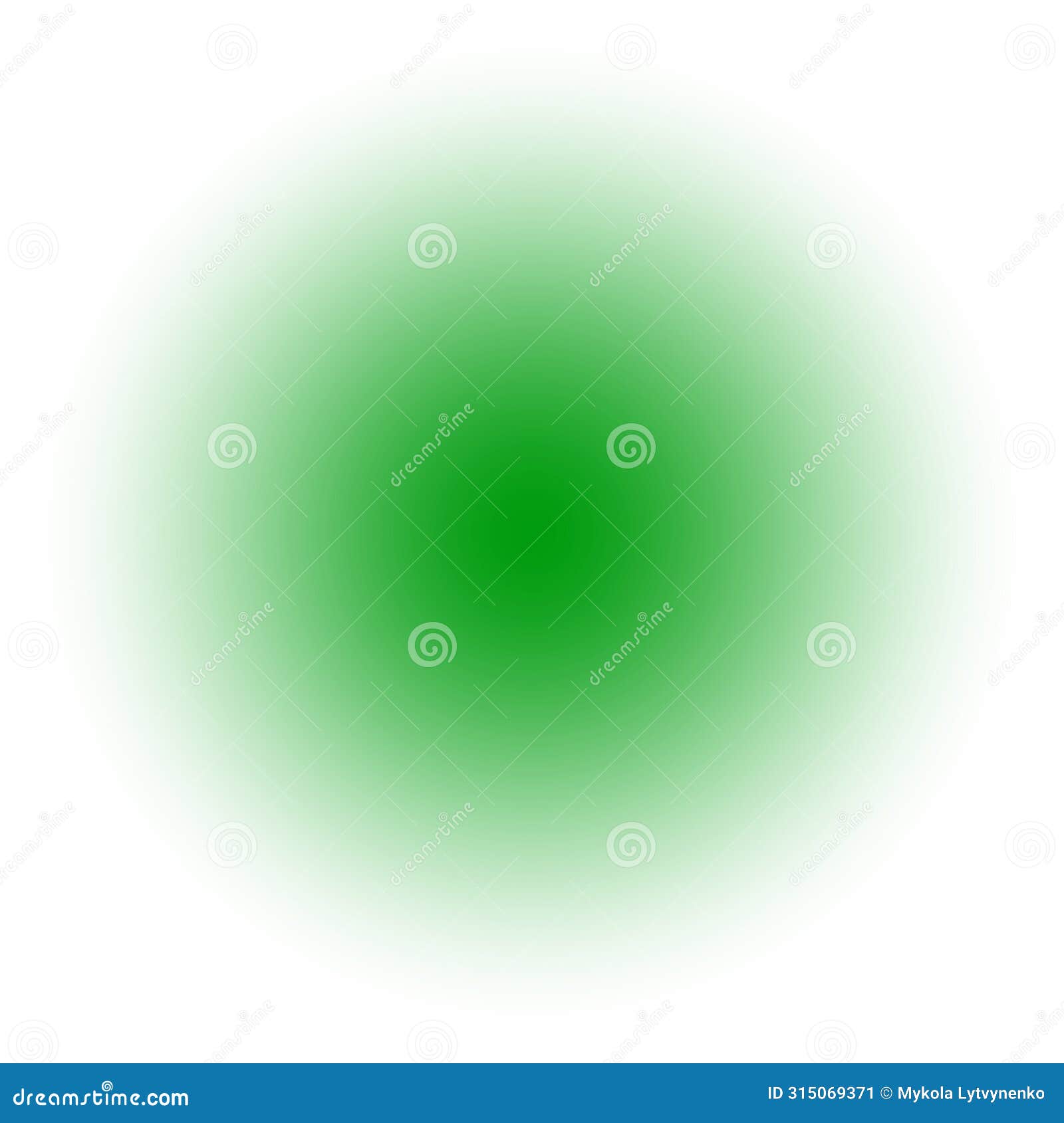 Green Transparent Blur, Green Translucent Round Spot Stock Vector ...