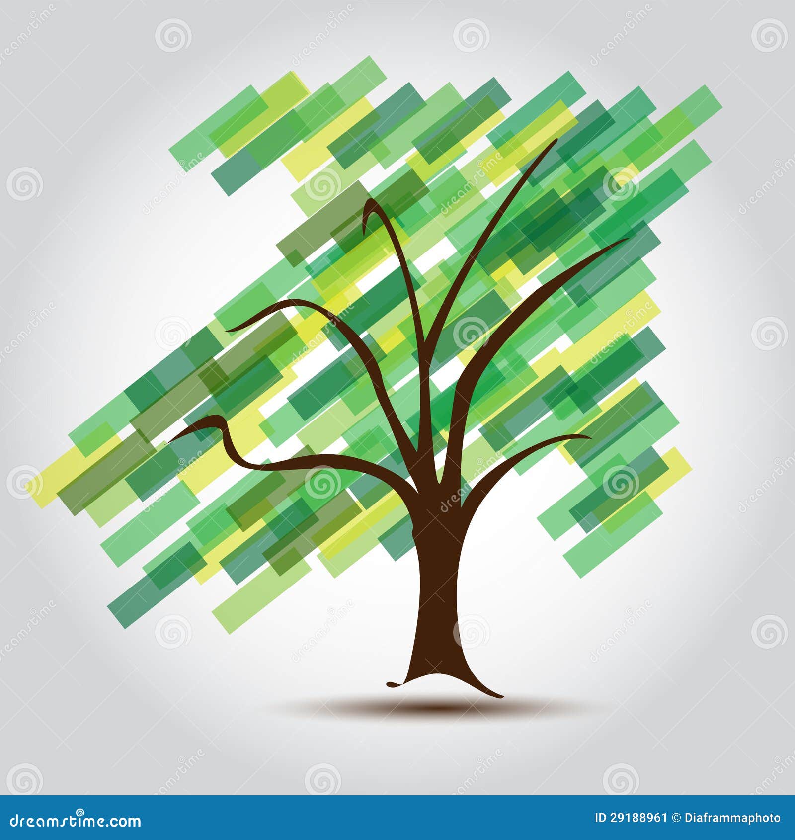 Green Tree with Arrow UP of Growing Business Stock Vector ...