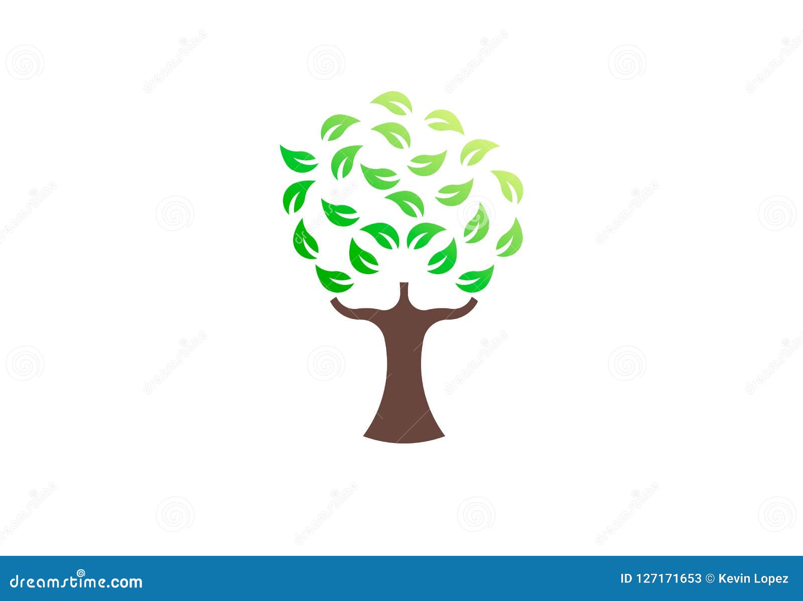 Green Tree Environmental, Vector Logo Stock Vector - Illustration of ...