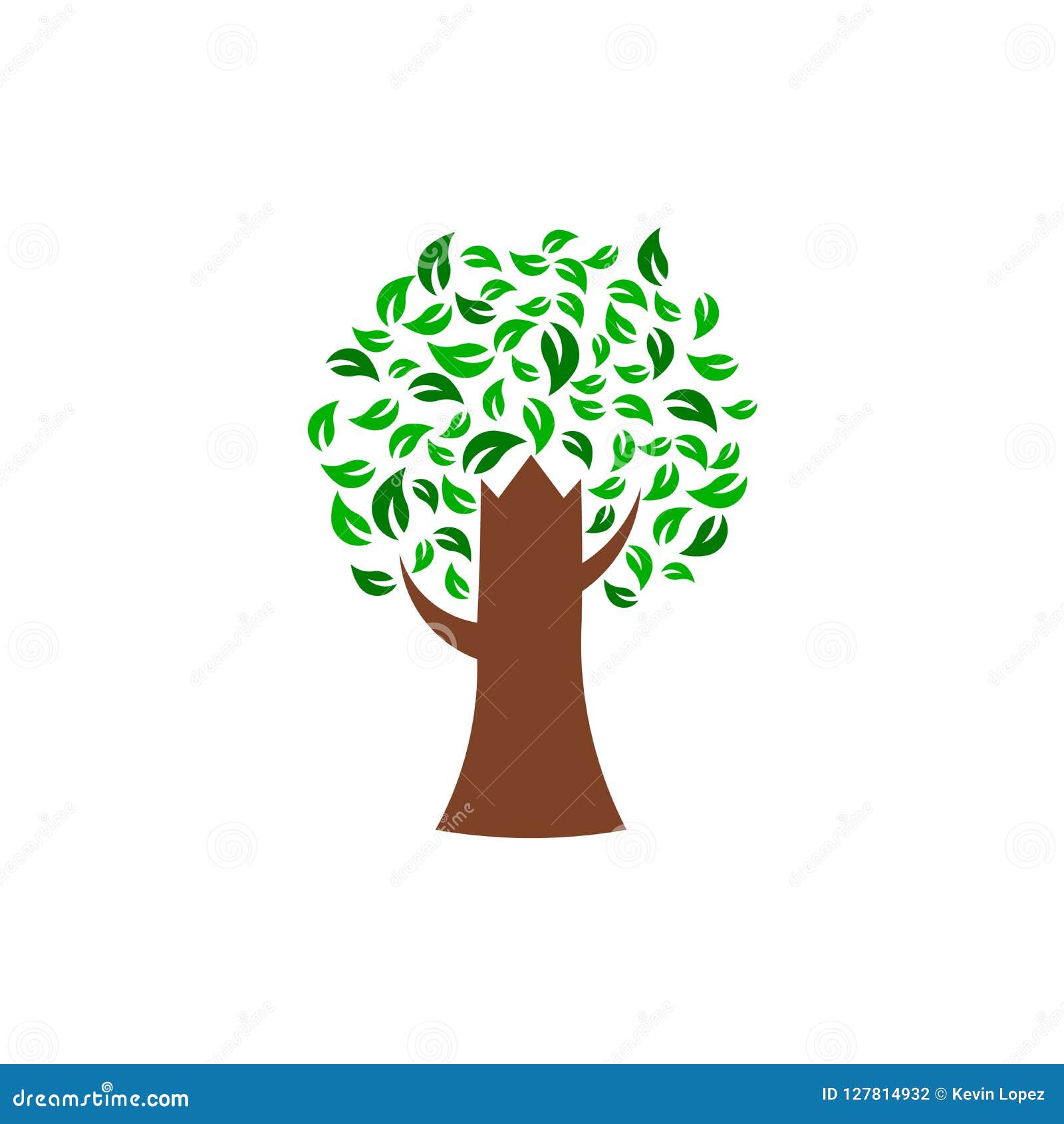 Green Tree Environmental, Vector Logo Stock Vector - Illustration of ...